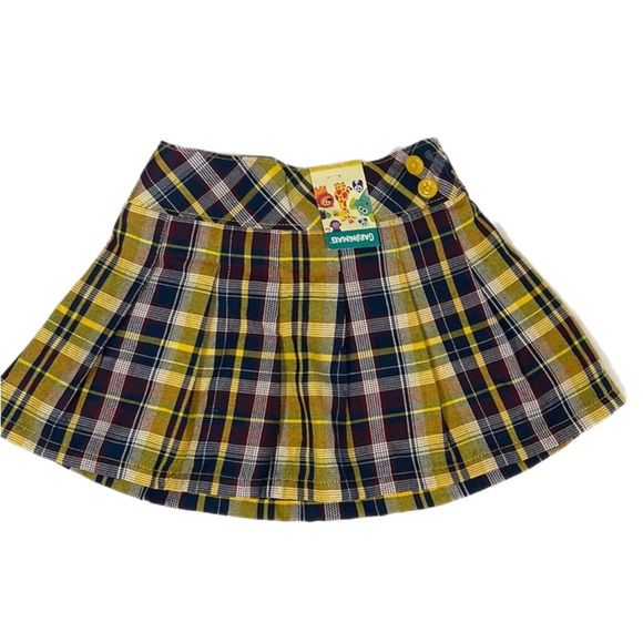 Garanimals | Bottoms | Garanimals Yellow Plaid Skort | Poshmark
